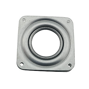 ZCZQC 4pcs Turntable Bearings 3" Square Lazy Susan 150 lbs Bearings Plate 360 Degree Rotating Display Stand Furniture Hardware