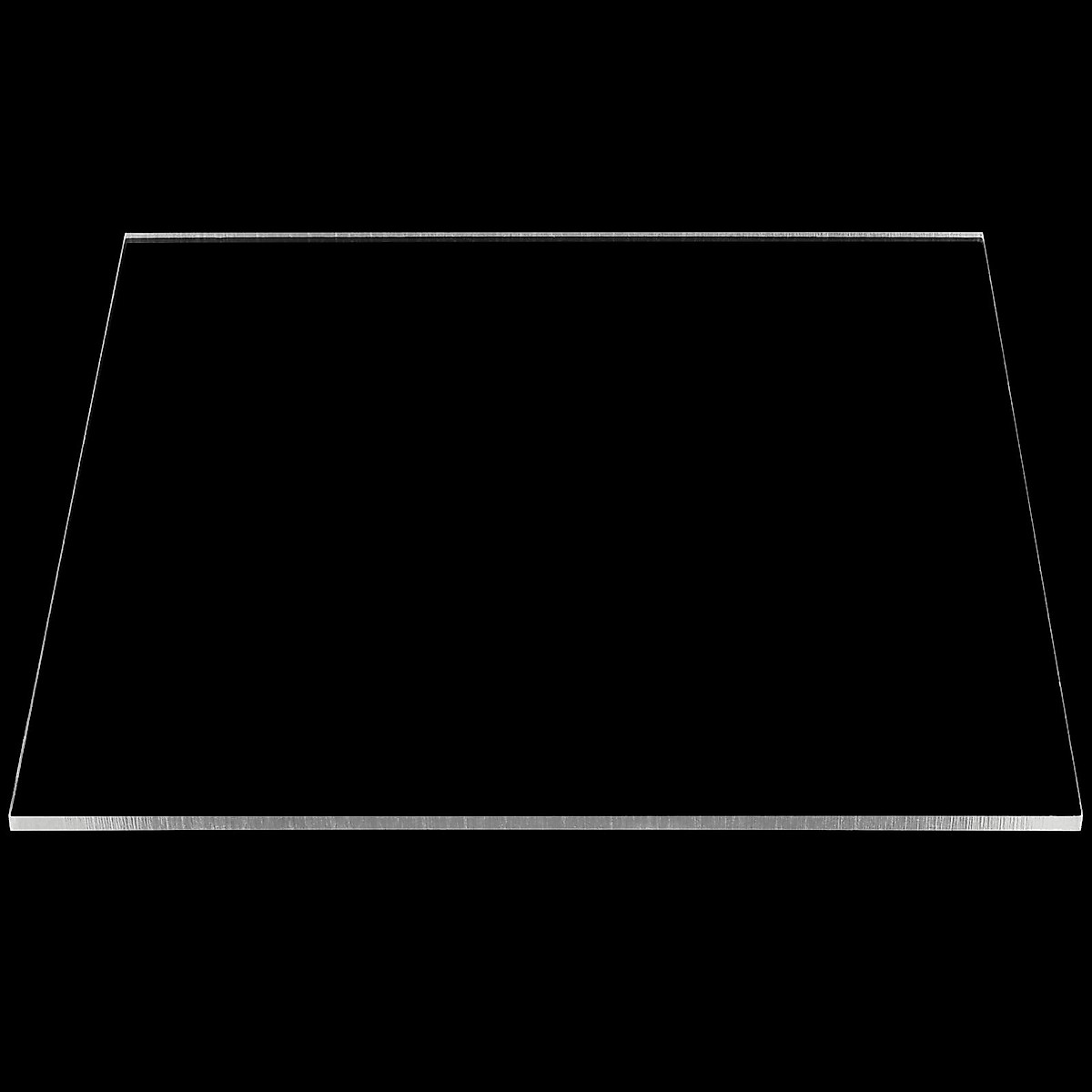 ZEONHAK 5 PCS 12 x 12 x 1/4 Inches Clear Acrylic Sheet, Transparent Plastic Plexiglass Board with Protective Film for Signs, Crafts, DIY Display Projects and More