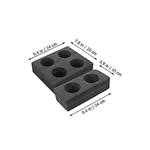 SWOOMEY 2Pcs Drink Cup Holder Drinks Coffee Mug Coffee Tray Beverages Cup Holder Tray Drink Holder for Delivery Takeout Cup Holders Drink Carrier Cup Tray Accessories Milk Tea Pearl Cotton