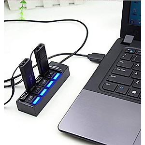 4 Port Smart Charging hub with Switch on/Off Feature per Port