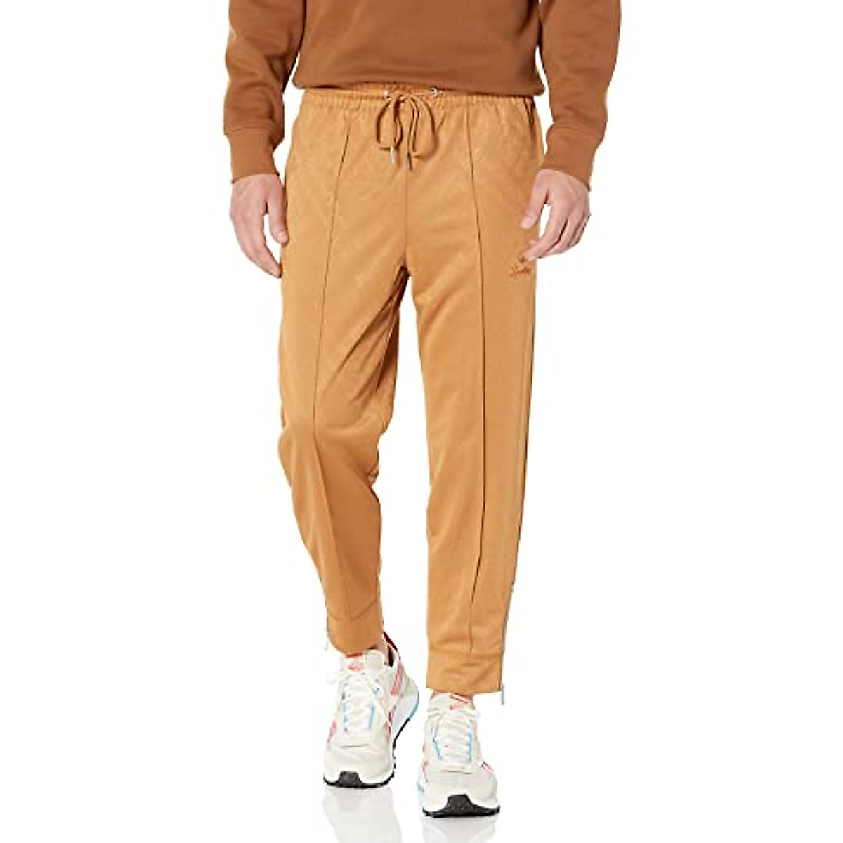 Spalding X UNKNWN Men's Jacquard Logo Pants, Meerkat, Large