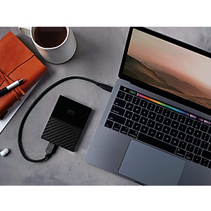 WD 2TB My Passport for Mac Portable External Hard Drive, USB-C/USB-A - WDBLPG0020BBK-WESE
