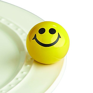 Nora Fleming Hand-Painted Mini: Happy Place (Smile Face) A257