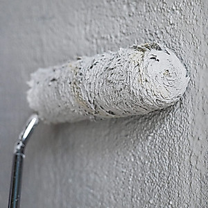 Mister Rui Paint Roller, 10 Covers, 4 Inch Paint Roller (1/2” Nap), Small Paint Roller Covers, Mini Paint Rollers for Painting Walls, Use with All Paints and Stains.