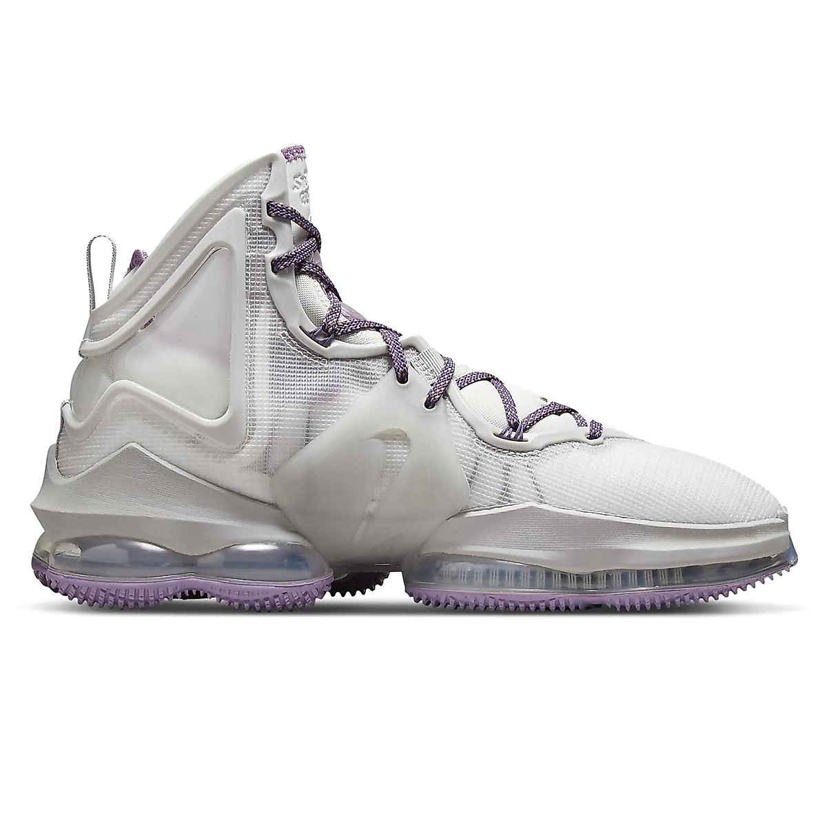 Nike Mens Lebron 19 Basketball Shoes, Phantom/Canyon Purple, 9.5 US