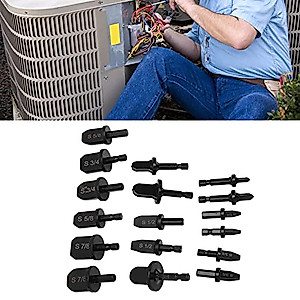 HVAC Maintenance kit Air-Conditioning Copper Tube Expanding Tool Air-Conditioning Copper Tube forging Tool Round Handle Expander bit Repair kit with