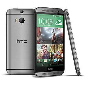 HTC One M8 Factory Unlocked Smartphone with 32 GB Memory, Nano-SIM support and 5.0-Inch Display US Warranty (Gunmetal Grey)