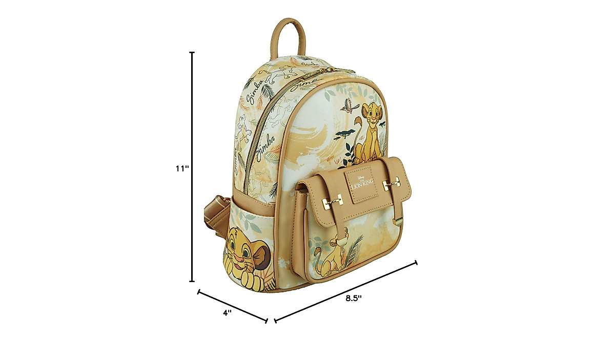 Disney Lion King Simba & Nala Mini Backpack | Official Disney Gift