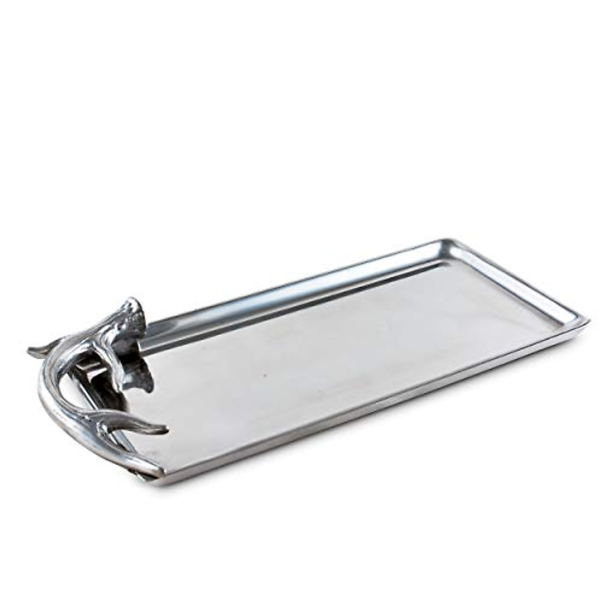 Arthur Court Designs Aluminum Deer Antler 12 inch x 6 inch