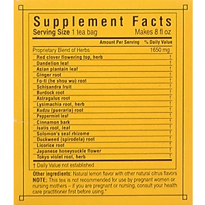 Triple Leaf Tea: Tea,Detox, 20 ct