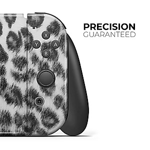 Design Skinz - Compatible with Nintendo Switch Lite - Skin Decal Protective Scratch-Resistant Removable Vinyl Wrap Cover - Real Snow Leopard Hide
