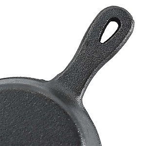 3.35 Inch Cast Iron Skillet, Frying Pan, Egg Frying Pots, Mini Cast Iron Skillet, for Kitchen Cooking Tool Barbecue