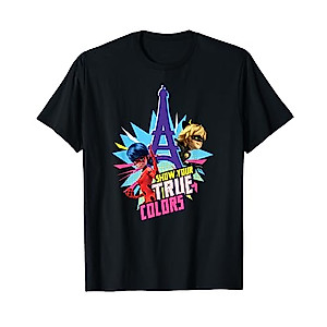 Miraculous Collection Ladybug and Cat Noir True Colors T-Shirt