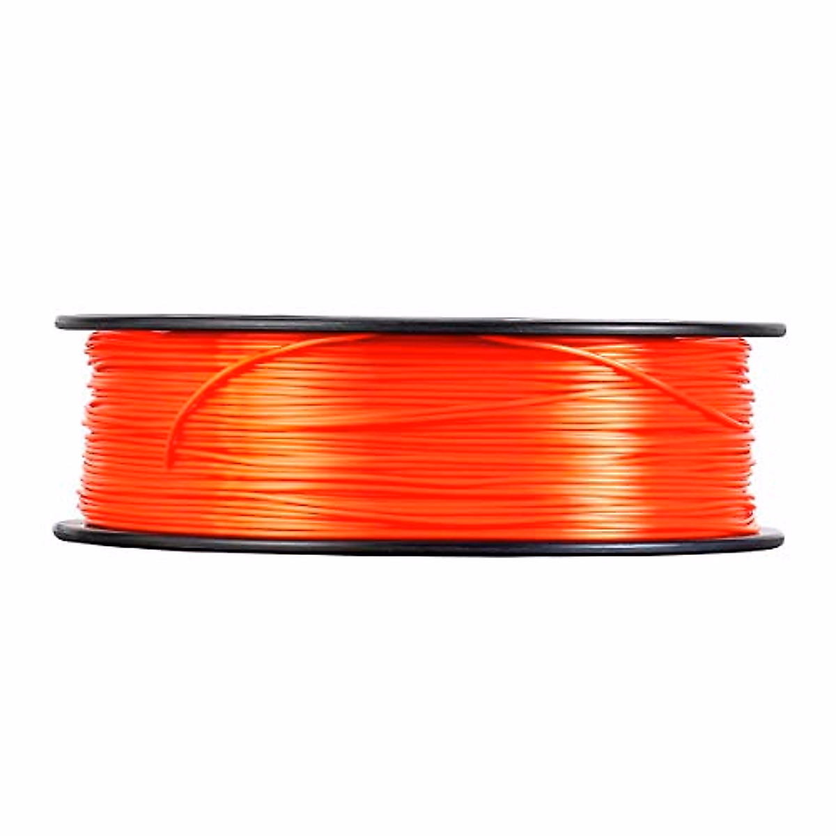Monoprice Hi-Gloss 3D Printer Filament PLA 1.75mm - 1kg/Spool - Orange Red, Works with All PLA Compatible 3D Printers