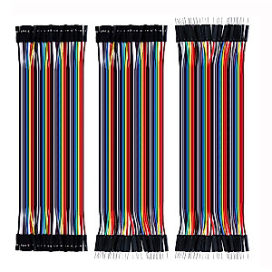 MB-102 Solderless Breadboard 830 Tie Points Protoboard PCB Board with Power Supply Module Multicolored Cable for Arduino DIY Electronics