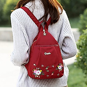 HPWRIU Quilted Backpack for Women Women Backpack Purse Fashion Casual Lightweight Travel School Shoulder Water Backpacks Kids