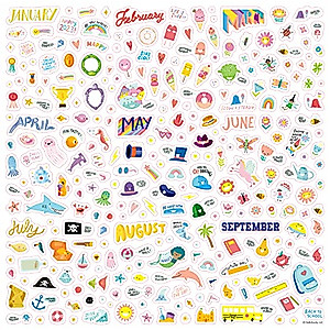 Magical Activity Wall Calendar 2023: Doodles! Mazes! Jokes! 300+ Stickers and a Poster!