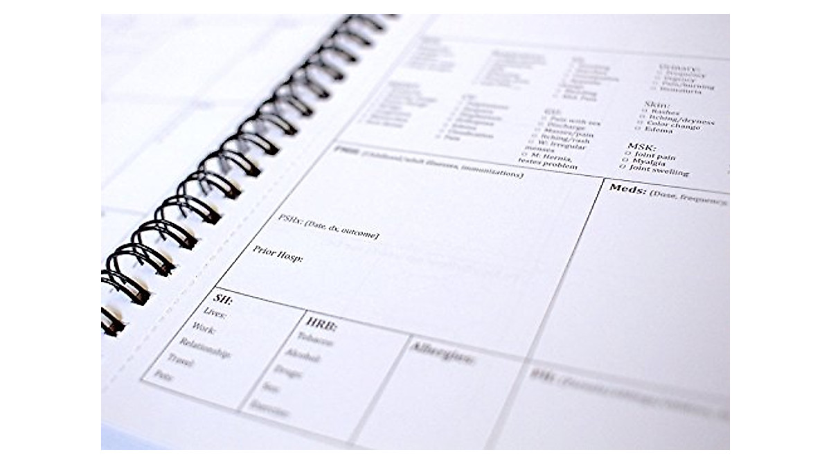 Progress & H&P SOAP Notebook for Quick Medical Notes