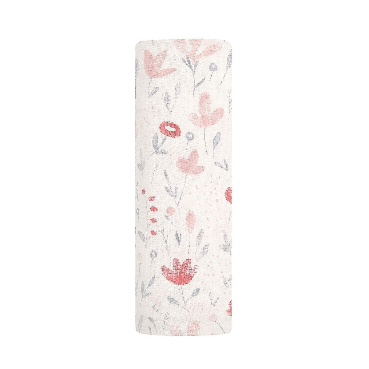 aden + anais Comfort Knit Baby Swaddle Blanket for Newborn Girl and Boy, Super Soft Cotton with Spandex, Versatile Stroller Cover, Burp Cloth, Nursing Shield, 47 x 47 Inch, Perennial