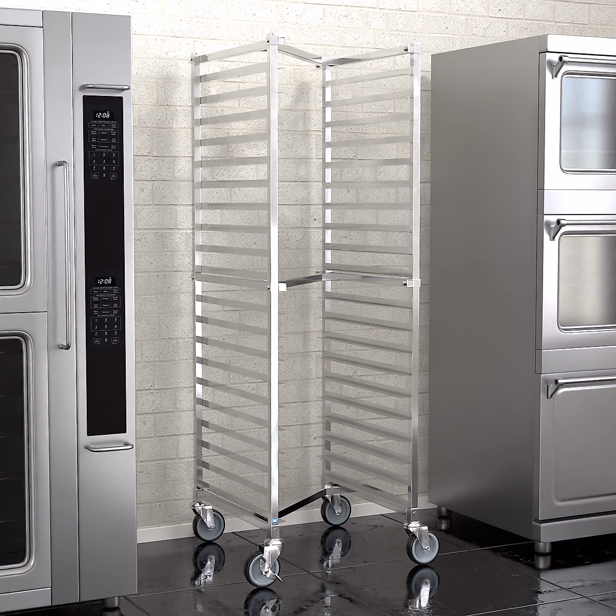 Krollen Industrial 20 Pan End Load Nesting Bun/Sheet Pan Rack - Unassembled