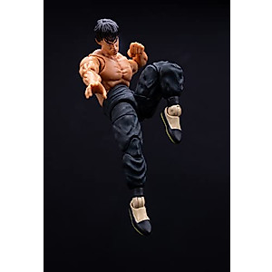 Street Fighter II 6" Fei Long Action Figure, Toys for Kids and Adults