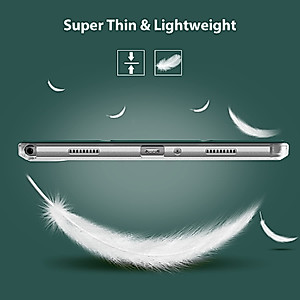 Galaxy Tab A7 Case 10.4 Inch (SM-T500 T503 T505 T507), Protective Stand Case Clear Hard Shell Cover for 10.4 Inch Samsung Tab A7 Tablet 2020 - Green