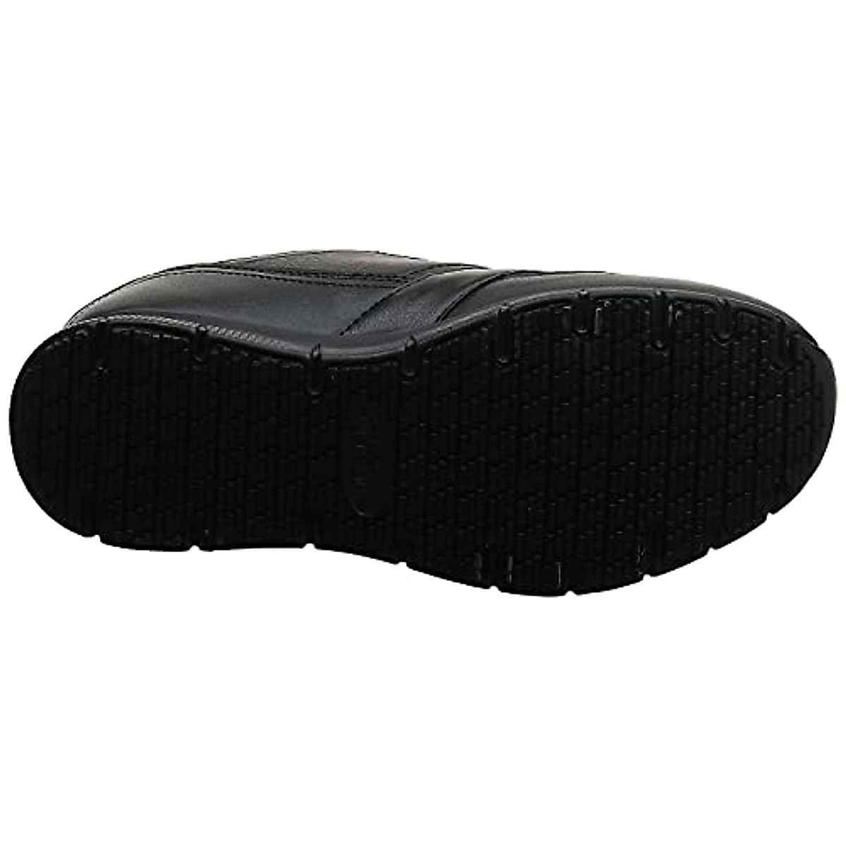 Skechers Men's Nampa Food Service Shoe, Black, 11.5 Wide