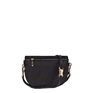 CUADRA Women's Beltbag in Genuine Stingray Leather Black, BO459MA