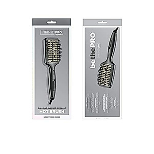INFINITIPRO BY CONAIR Diamond-Infused Ceramic Hot Brush, Smoothing Hot Brush