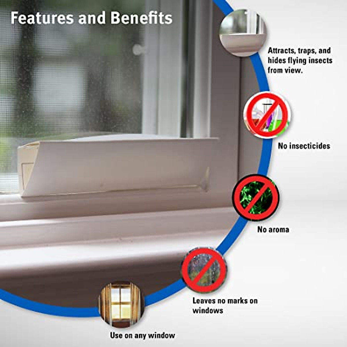Raid, 4 Pack, Discreet Window Fly Trap