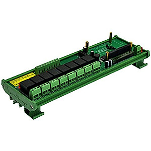 DIN Rail Mount 8 SPDT IoT Power Relay Module for Raspberry Pi
