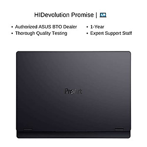HIDevolution ASUS ProArt StudioBook H7604JI 16" 3.2K 120Hz Touch, 2.2 GHz i9-13980HX, RTX 4070, 64 GB DDR5 RAM, 4 TB PCIe SSD, Windows 11 Pro