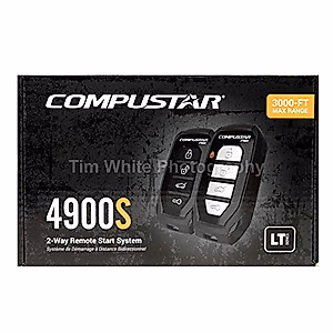Compustar CS4900-S (4900S) 2-way Remote Start and Keyless Entry System with 3000-ft Range