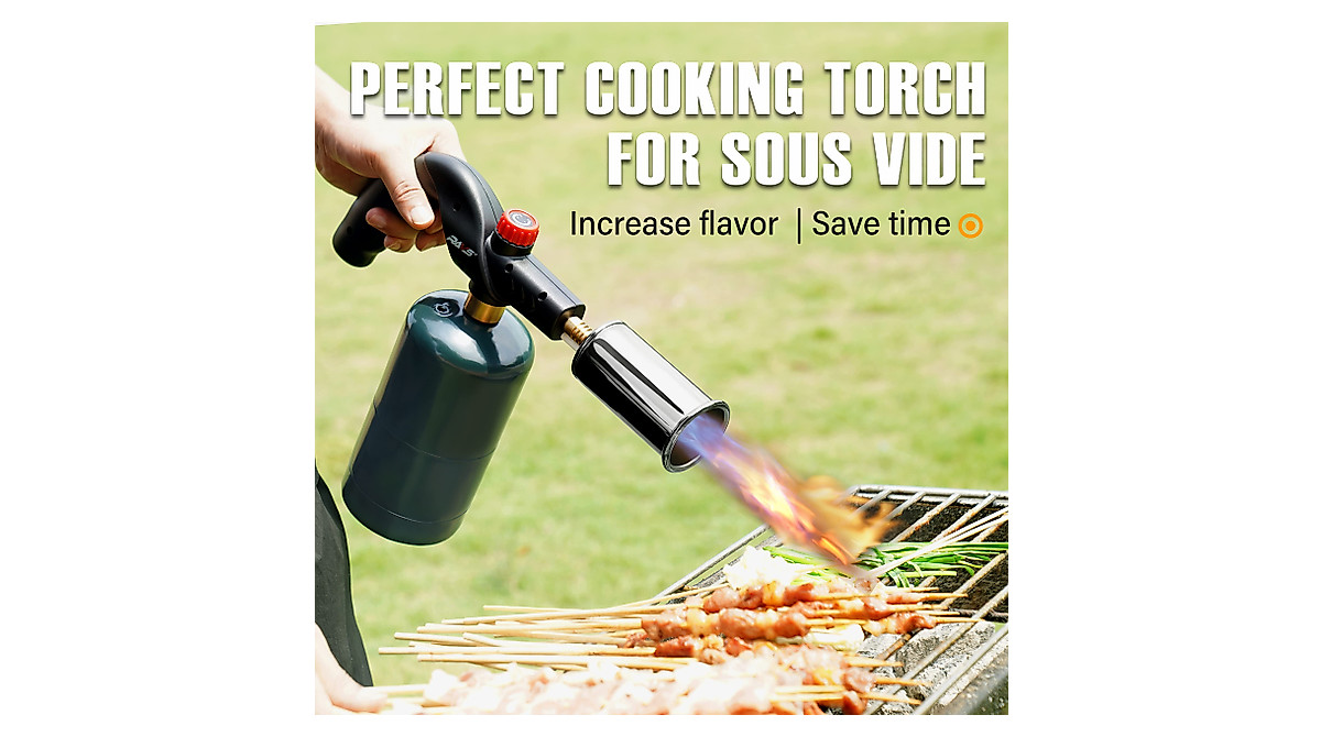 Ravs Powerful Propane Cooking Torch for Ideal Searing