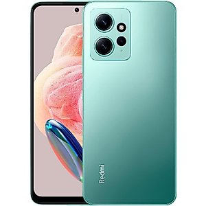 Xiaomi Redmi Note 12 4G LTE (128GB + 6GB) Global All Bands Unlocked 6.67" 50MP Triple (Tmobile Mint Tello Global) + (w/ 33W Fast Car Dual Charger Bundle) (Mint Green + (Car Charger))