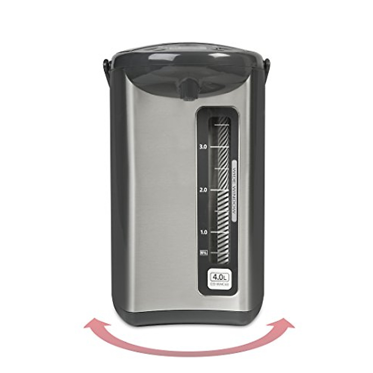 Zojirushi CD-WHC40XH Micom Water Boiler & Warmer, 135 oz, Stainless Gray