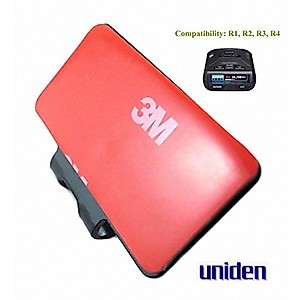 U3M Improved Permanent Windshield Mount for Many Uniden Radar Detectors