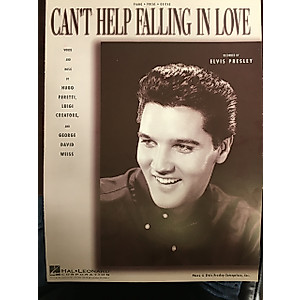 Can't Help Falling in Love (Piano Vocal, Sheet Music)