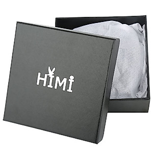 HIMI Men's Comfort Genuine Leather Ratchet Dress Belt with Automatic Click Buckle (Suit Pant Size 28"-44", Style 2 -Black)