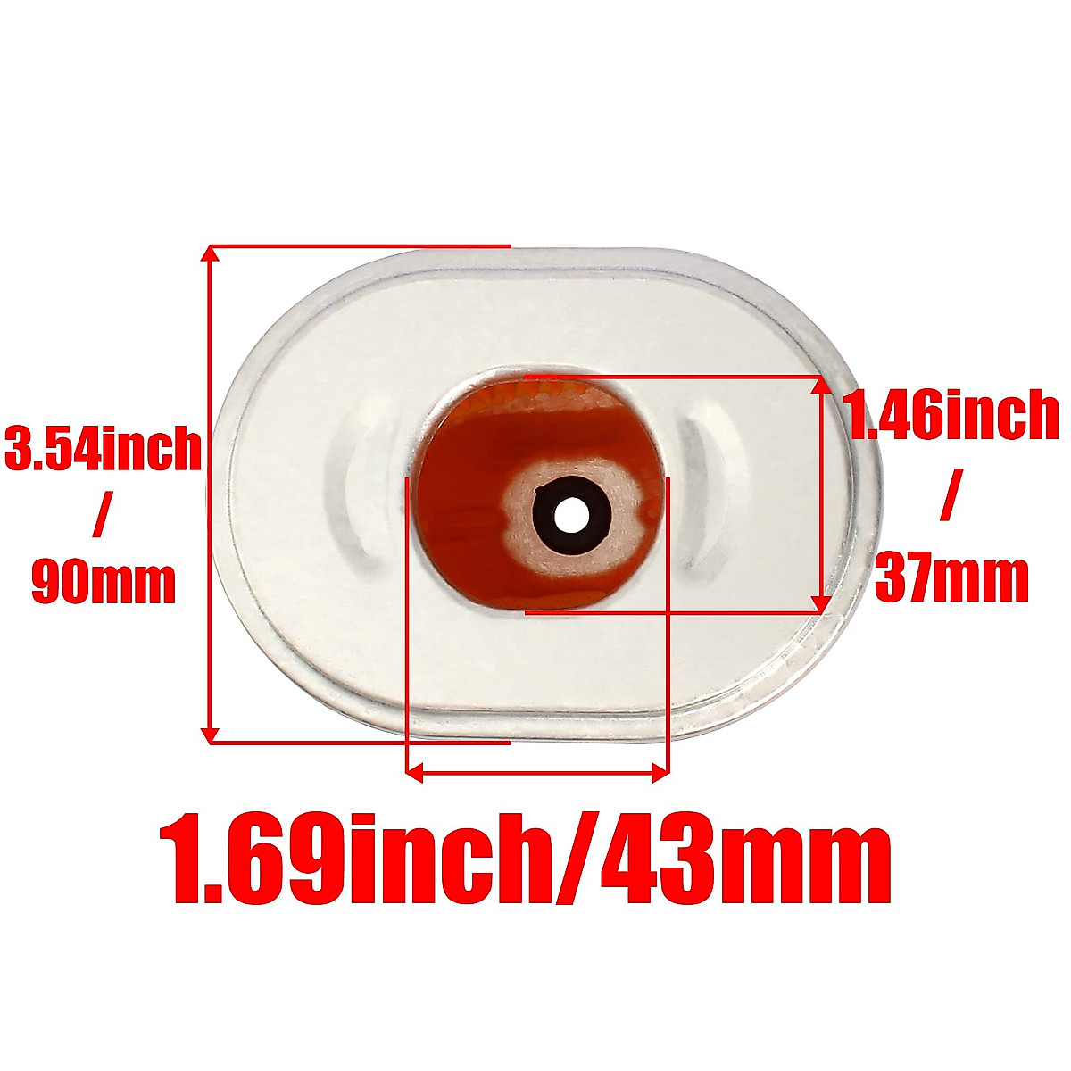 LIYYDS Filter for GX240 GX270 8HP 9HP 291105 5266721 2893899 7460967 17210-ZE2-505 17210-ZE2-515 17210-ZE2-821 17210-ZE2-822 17210-ZE2-882 100-818 Lesco 014945 Oregon 30-406 Rotary 15-1402 19-6692