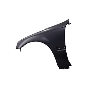 CarPartsDepot Front Quarter Panel Left Driver Side Fender Compatible For Honda Civic Sedan Coupe Hatchback 2000 1999 LX DX Si EX CX HX GX Value Package