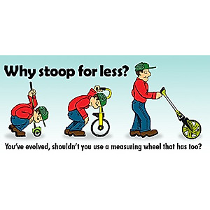 Calculated Industries #6575 DigiRoller Plus III 12.5 Inch Estimators Electronic Distance Measuring Wheel with Large Backlit Digital Display; Measure in Feet, Inches, Meters, Yards; FREE Carrying Pack