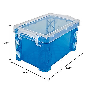 Super Stacker 3 x 5 Inch Index Card Box, Assorted Colors (61613)