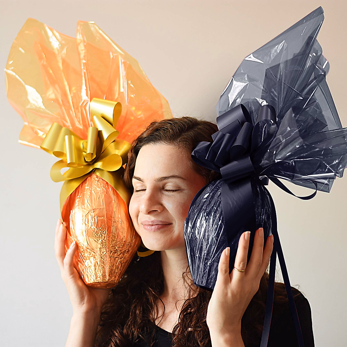 Morepack Cellophane Wrap Roll, Width16 in x 100 Ft Plastic Gift Basket Wrap,Clear Wrapping Paper