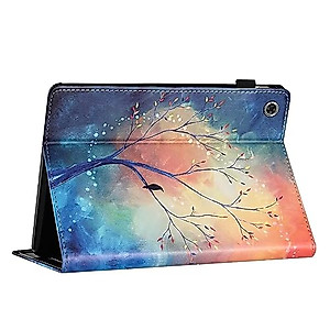 Compatible with/Replacement for Tablet PC Samsung Galaxy Tab A8 10.5 inch 2021 SM-X200/X205/X207 PU Leather Flip Cover Stand Wallet Case XXLZCX (3)