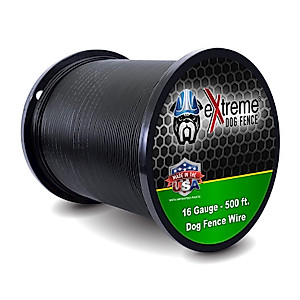 High Grade Dog Fence Wire - 2000 Feet of 16 Gauge High Tensile Electric Dog Fence Boundary Wire. Compatible with All Brands of Pet Containment Fence…
