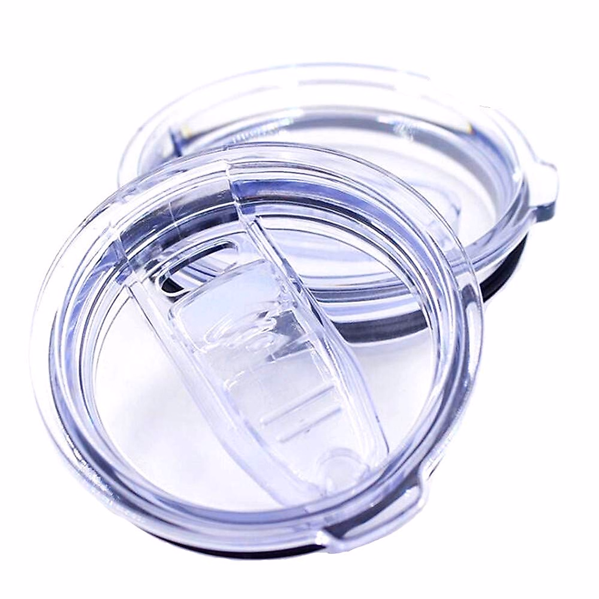 Weierken 30 oz Tumbler Replacement Lids, 2 SPILL PROOF - Sliding Lids for Yeti & Old NO LEAK & Splash Proof & Sealed Replacement with an Inside Diameter of 3.7-3.74 Inches(30oz 2pack)