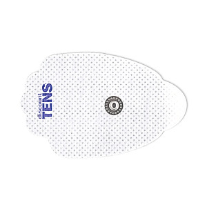 TENS Electrodes, Premium Quality Large Replacement Pads for TENS Units, Snap TENS Unit Electrodes, Discount TENS Brand (10 Pair (20 Electrodes))