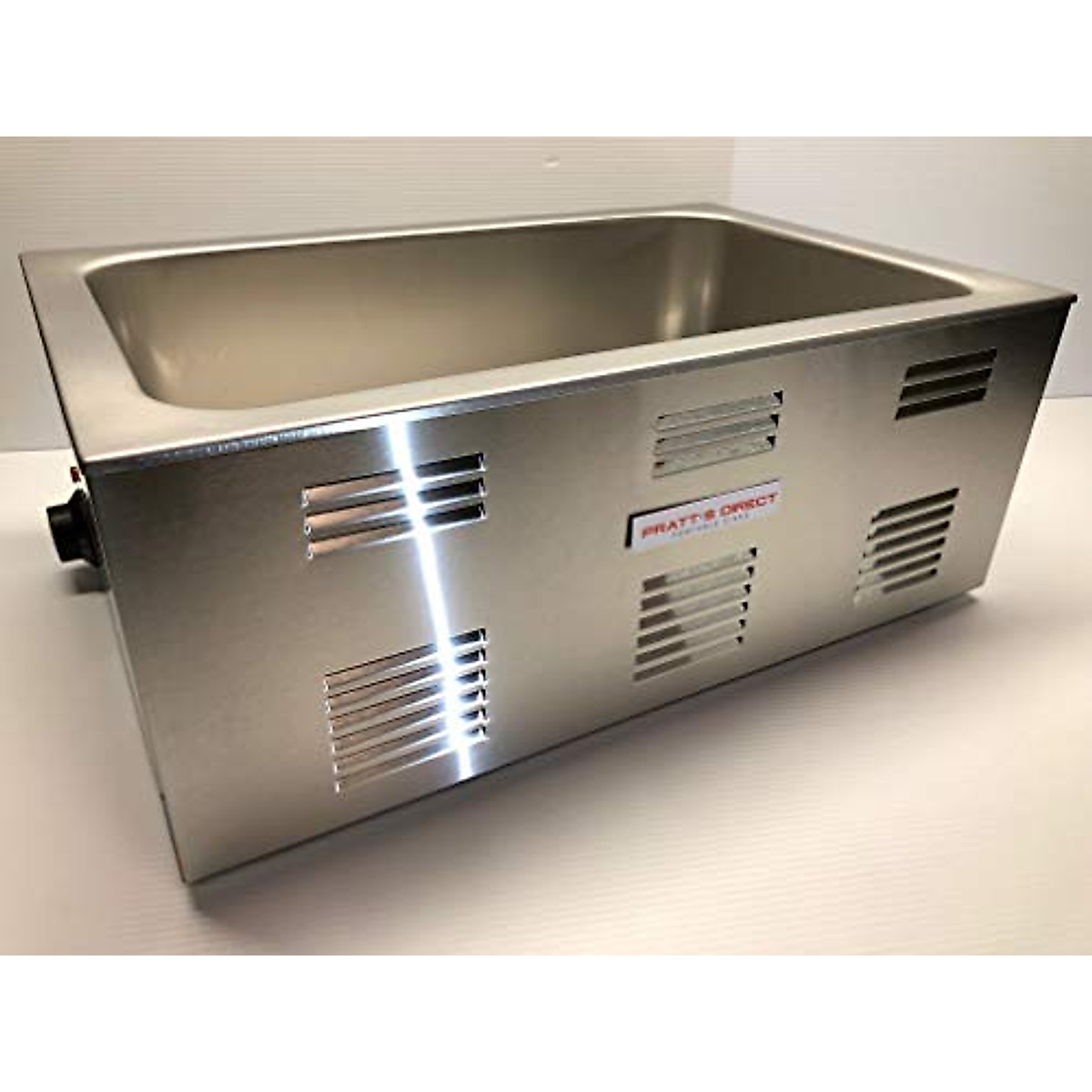 Portable Commercial Hot Dog Cooker and Bun Warmer Steamer for Food Truck and Trailer Concessions 2 Compartment