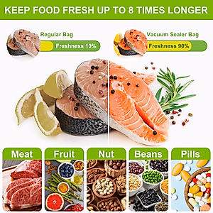 MAGIC SEAL Vacuum Sealer Bags, 3 Rolls 12’’ × 16.4’ Textured Vac Seal Bags for Food Storage or Sous Vide, BPA Free, Commercial Grade - NOT Work with MAGIC SEAL MS175 Vac Sealers